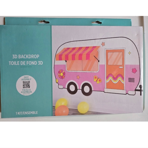Party Supplies | Retro Van Scene Setter Backdrop Throwback | Poshmark